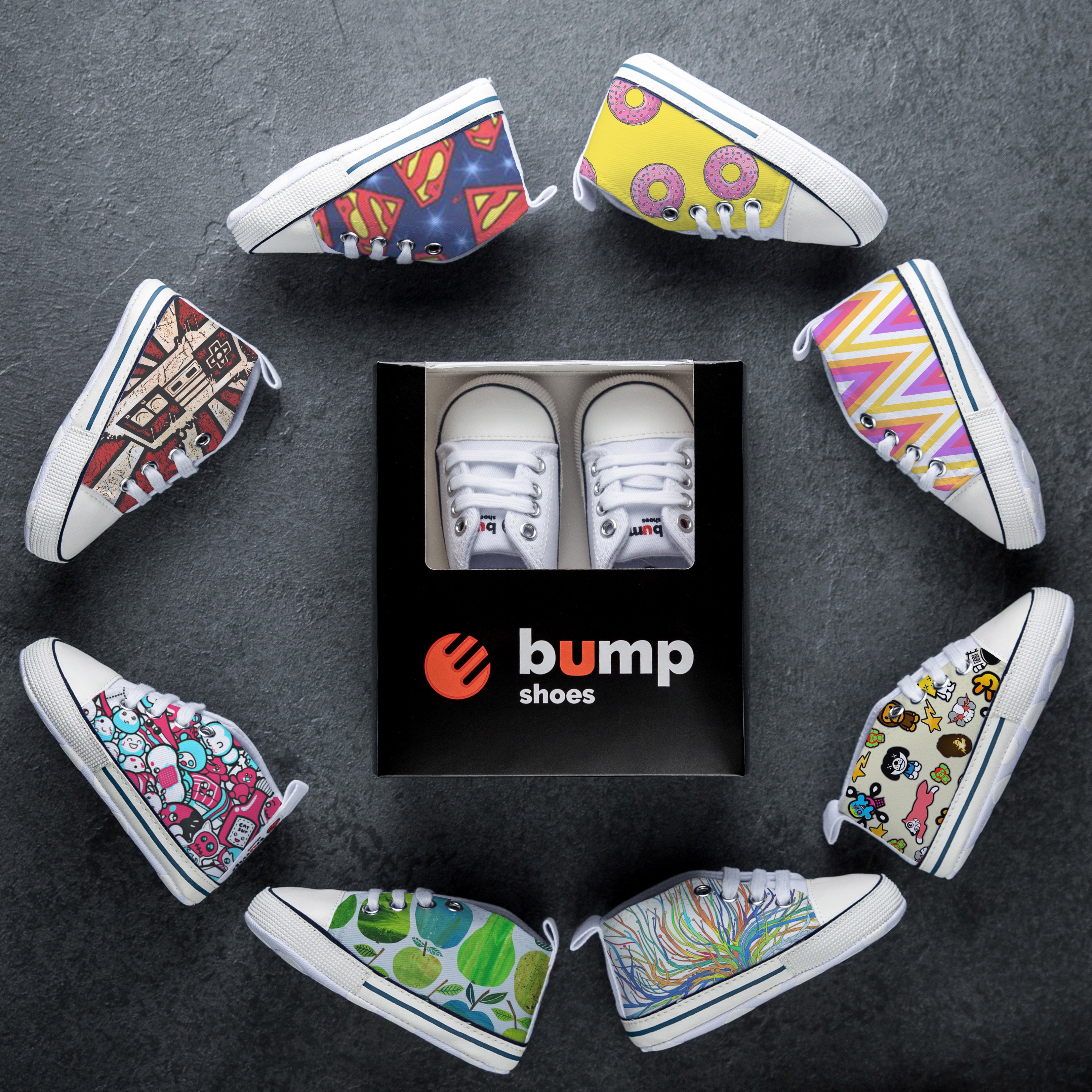Bump Shoes | Personalised & Custom Converse Chuck Taylor Shoes