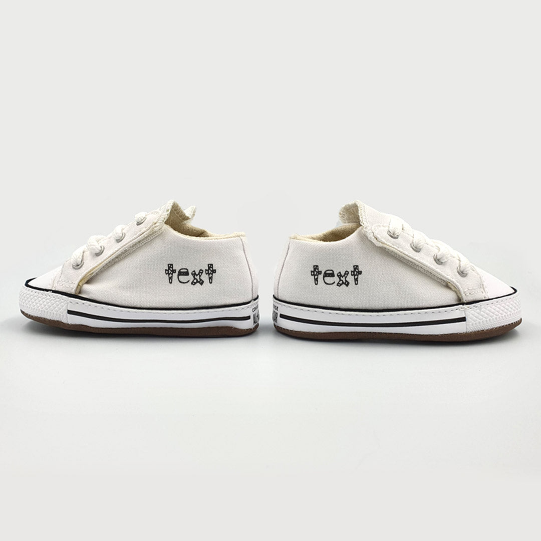Personalised Baby Converse Shoes | Gift Idea | Cribster Infant Shoe ...