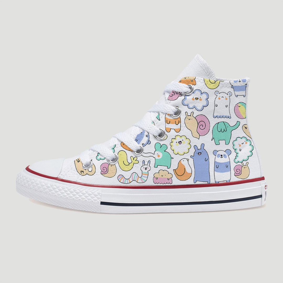 Converse Custom Higgly Squiggly Kids Shoes | Bump - Bump Shoes