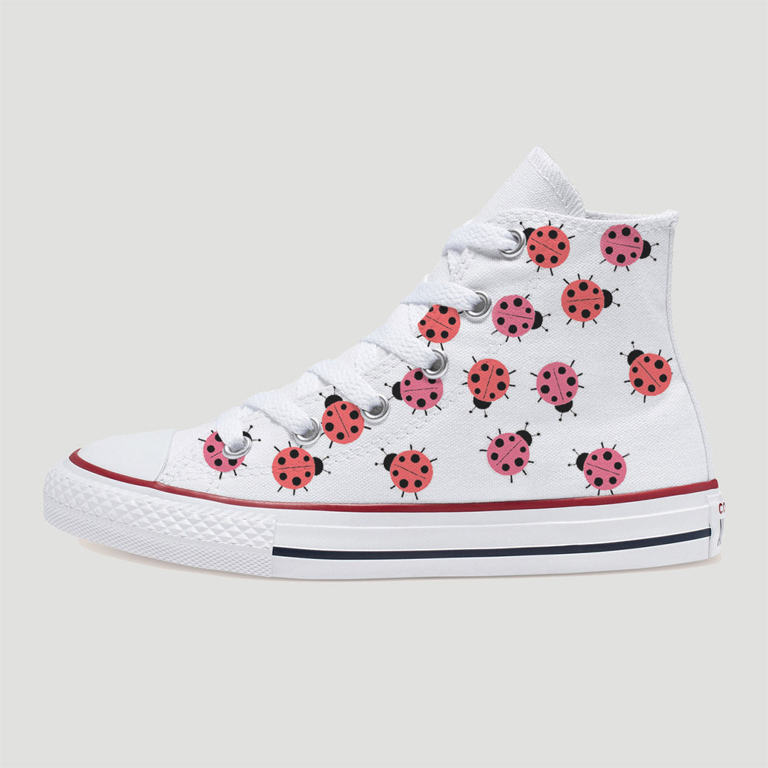 Ladybug Toddler Custom Converse Shoes - Bump Shoes