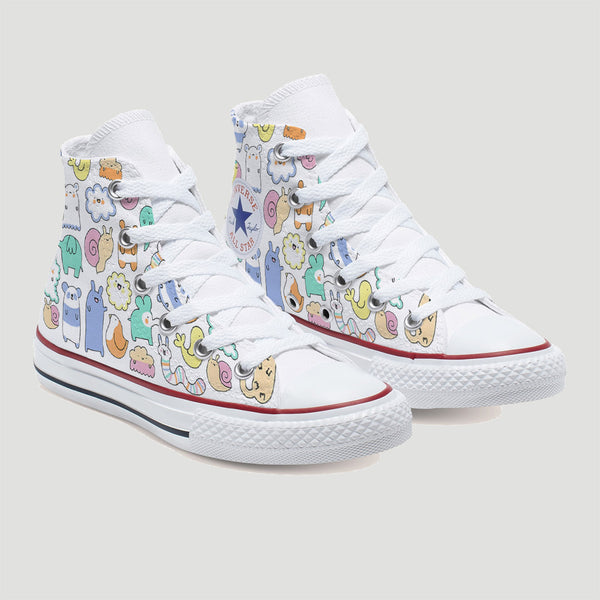 Converse Custom Higgly Squiggly Kids Shoes | Bump - Bump Shoes