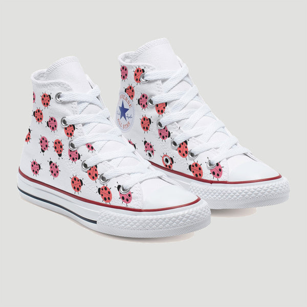 Ladybug Toddler Custom Converse Shoes - Bump Shoes