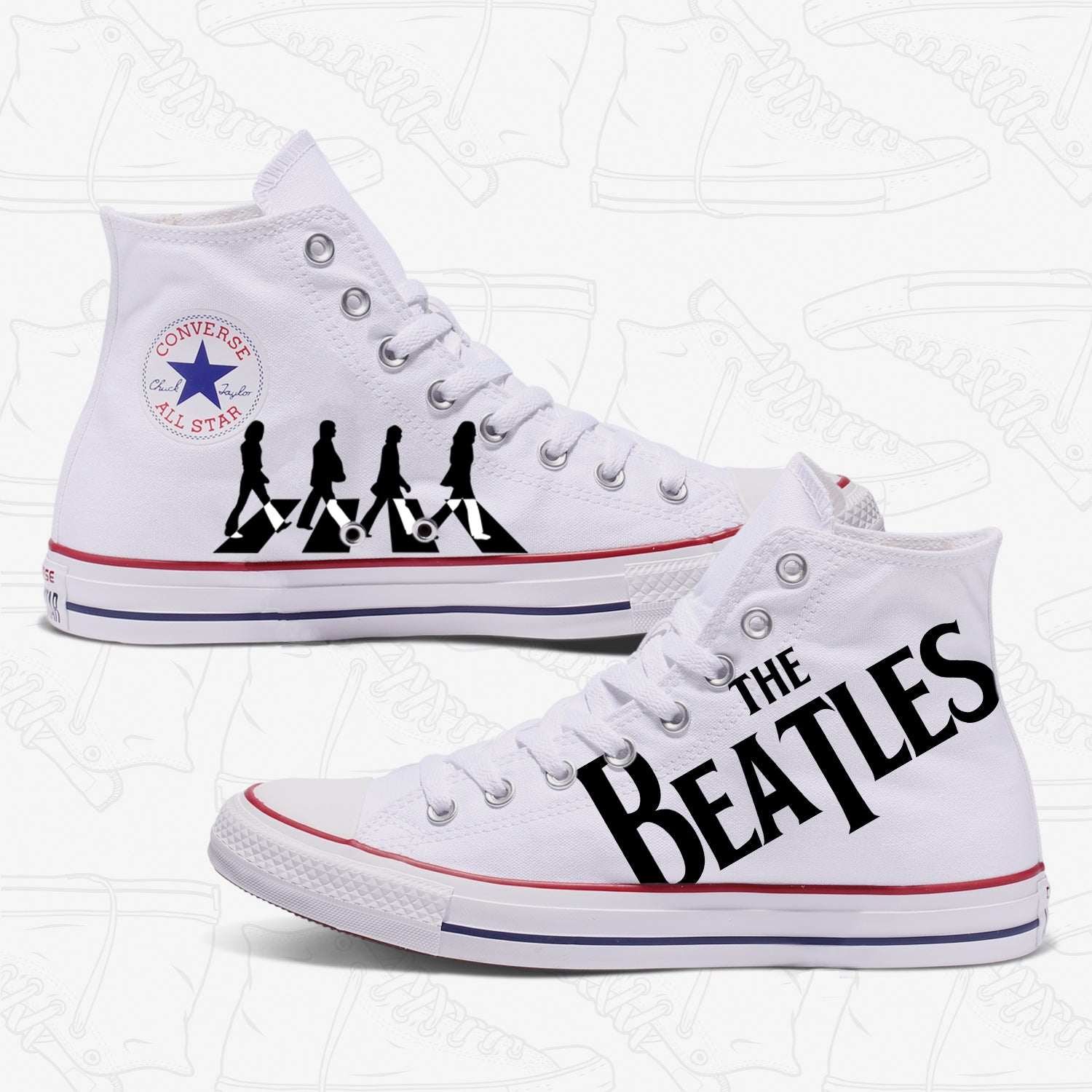 Music Icons Converse Chuck Taylors - Custom Shoes – Bump Shoes
