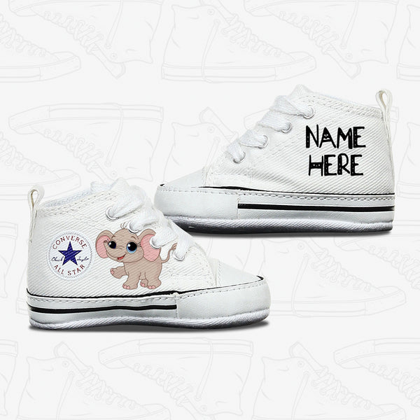 Converse Custom Baby Elephant Infant Shoes | Bump - Bump Shoes